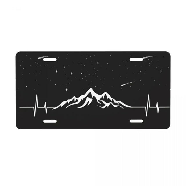 Compass And Mount License Plate Cover Vanity Tag Custom Camper ...