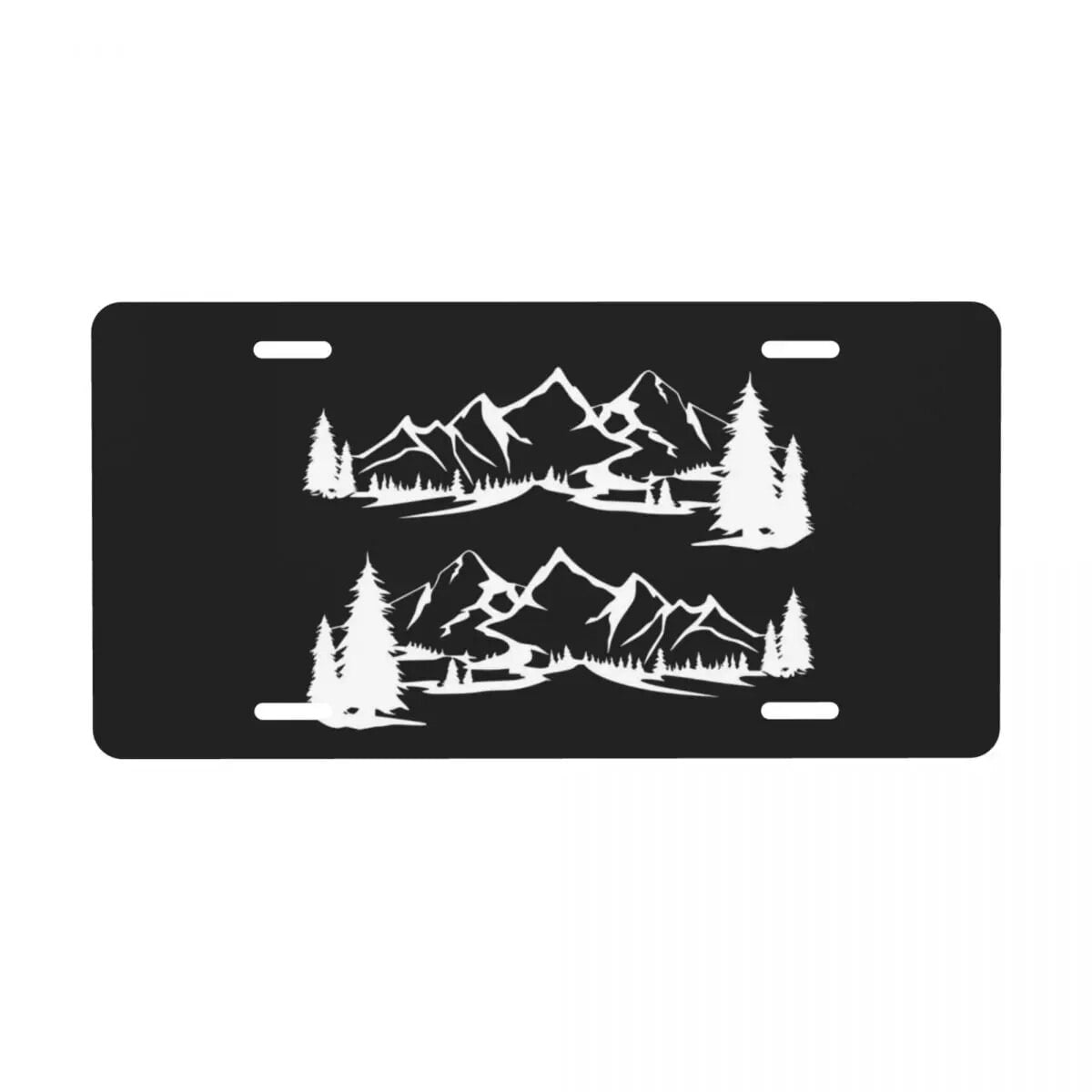 Compass And Mount License Plate Cover Vanity Tag Custom Camper ...