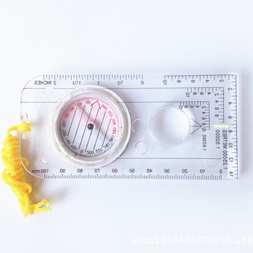 Compass Army Scouts Hiking Magnifying Camping Boating Map Reading ...