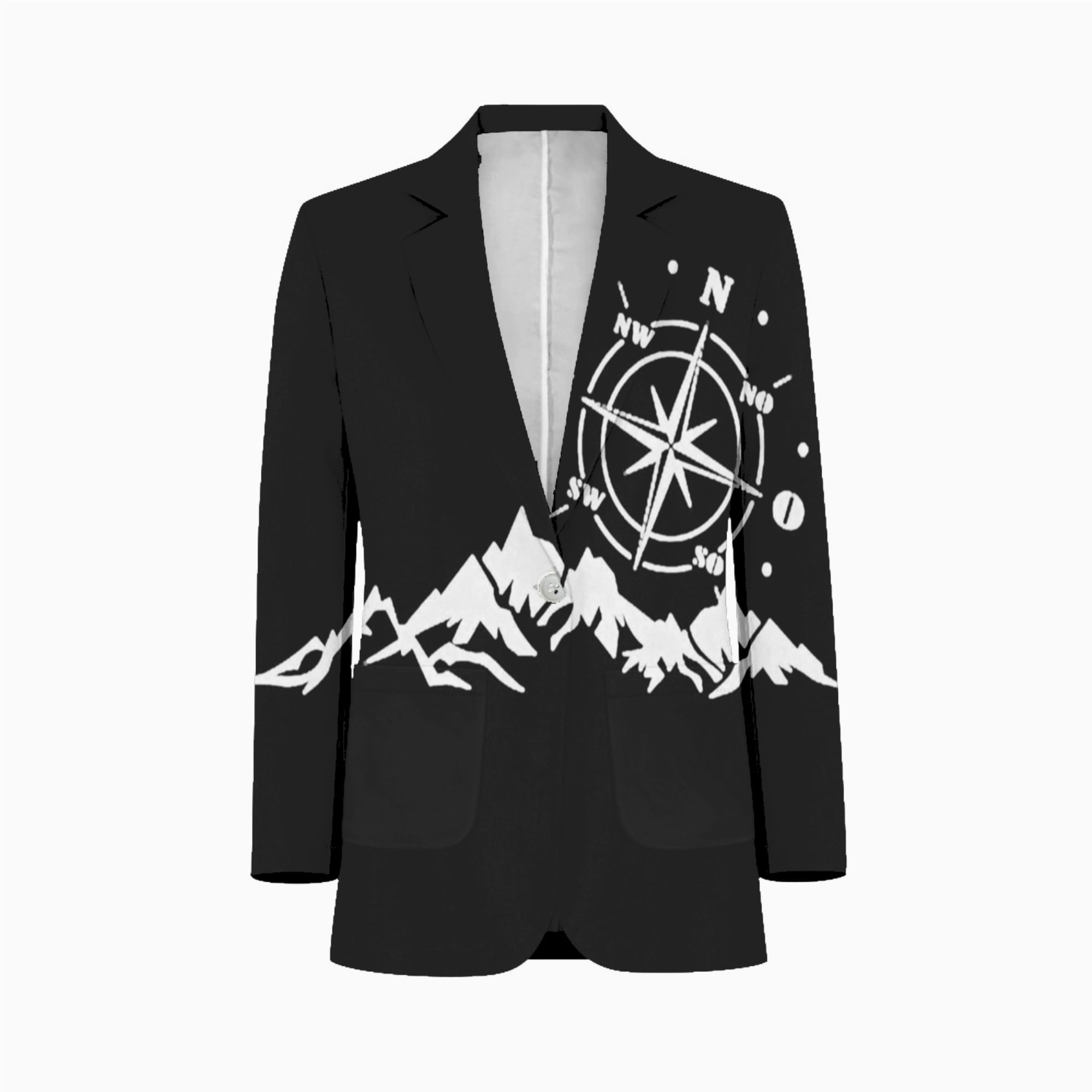 Compass Camping Hiking Mountains Customized Men's Suits full man Shawl ...