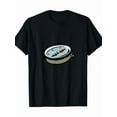 Compass Design T-Shirt with Red and Blue Arrows, 100% Cotton, - Walmart.com