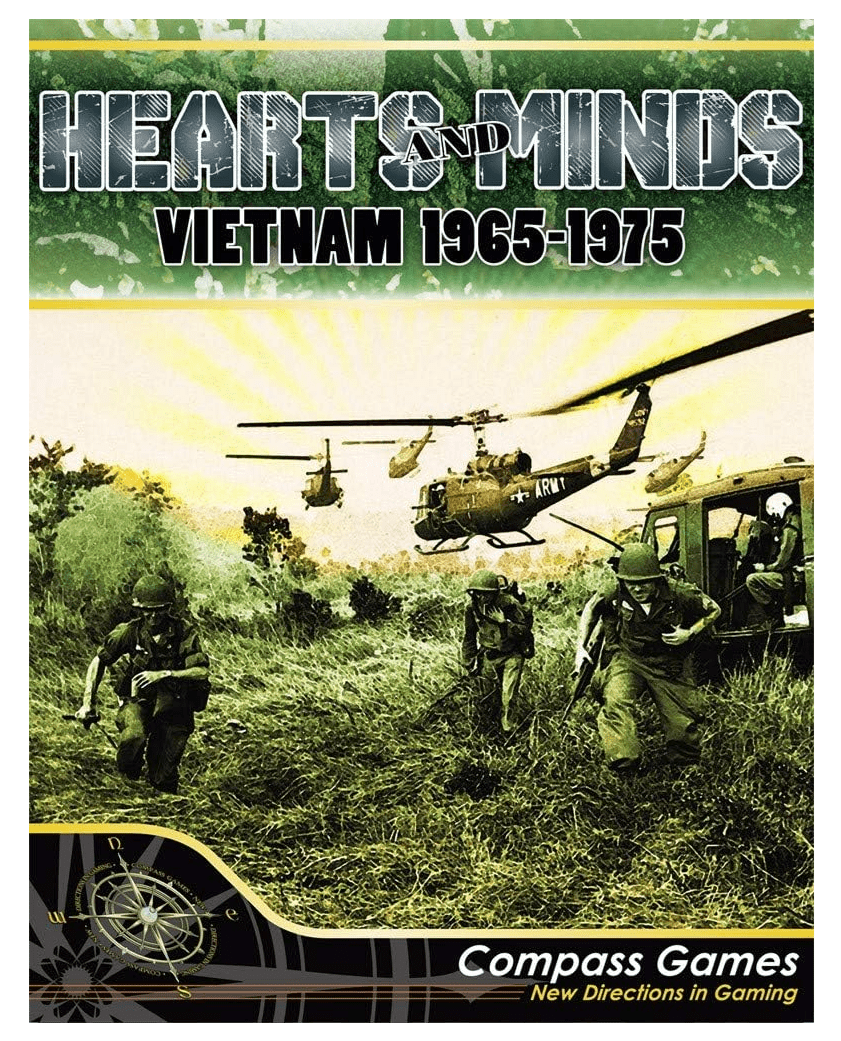 Compass Games - Hearts and Minds Vietnam 1965-1975 Board Game - Walmart.com