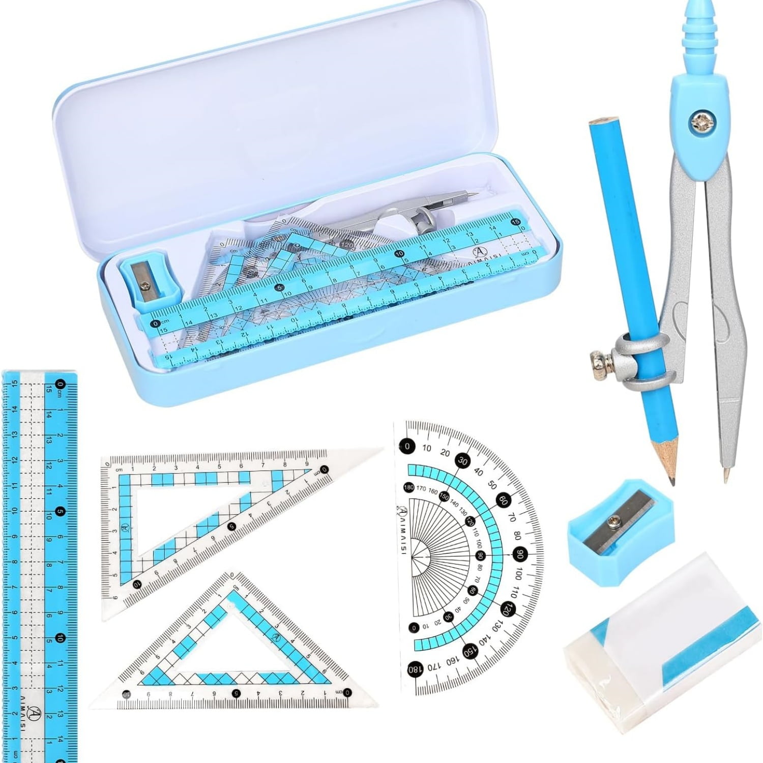 Compass Geometry Tool Geometry Set Drafting Drawing Compass and ...