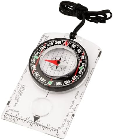 Compass Hiking Survival, Wilderness Survival Compass for Kids- Magnetic ...