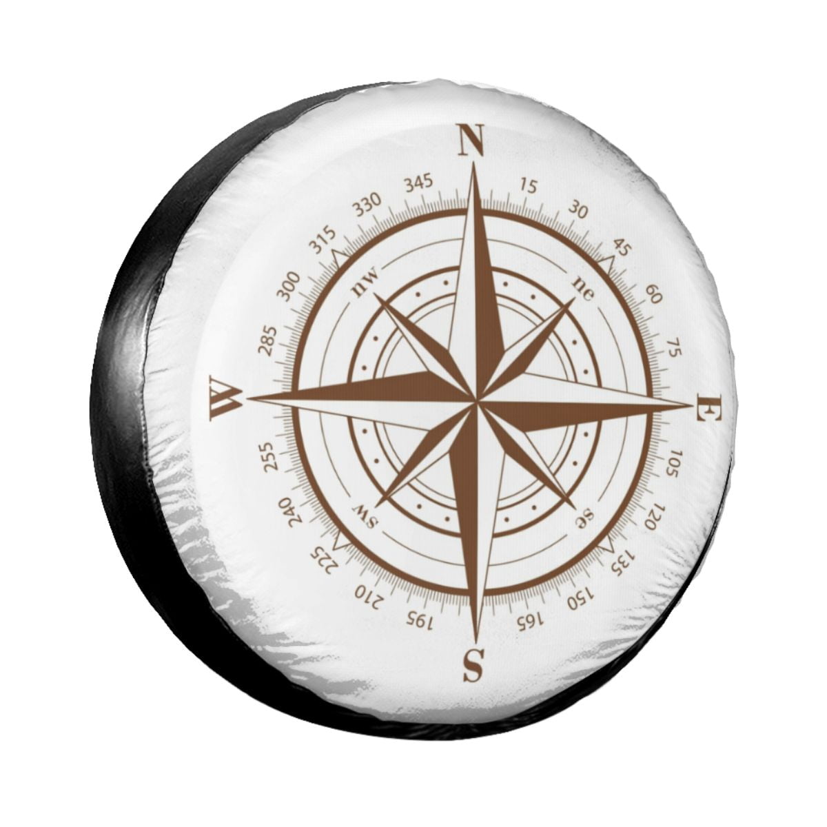 Compass Logo Spare Tire Cover for Mitsubishi Pajero Custom Direction Dust-Proof Car Wheel Covers ...