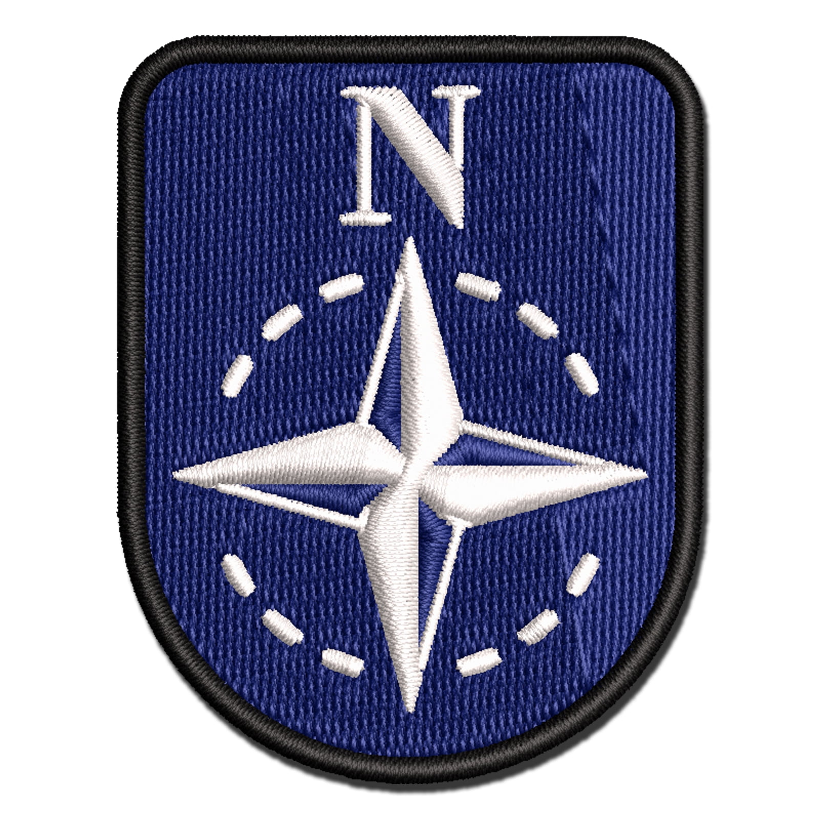 Compass Rose Nautical Star Navigation Map Applique Multi-Color ...