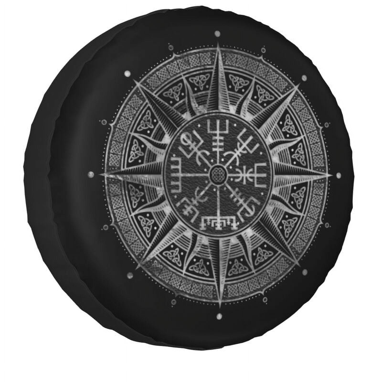 Compass Rose Navigate Mountain Spare Wheel Tire Cover for Land Cruiser ...