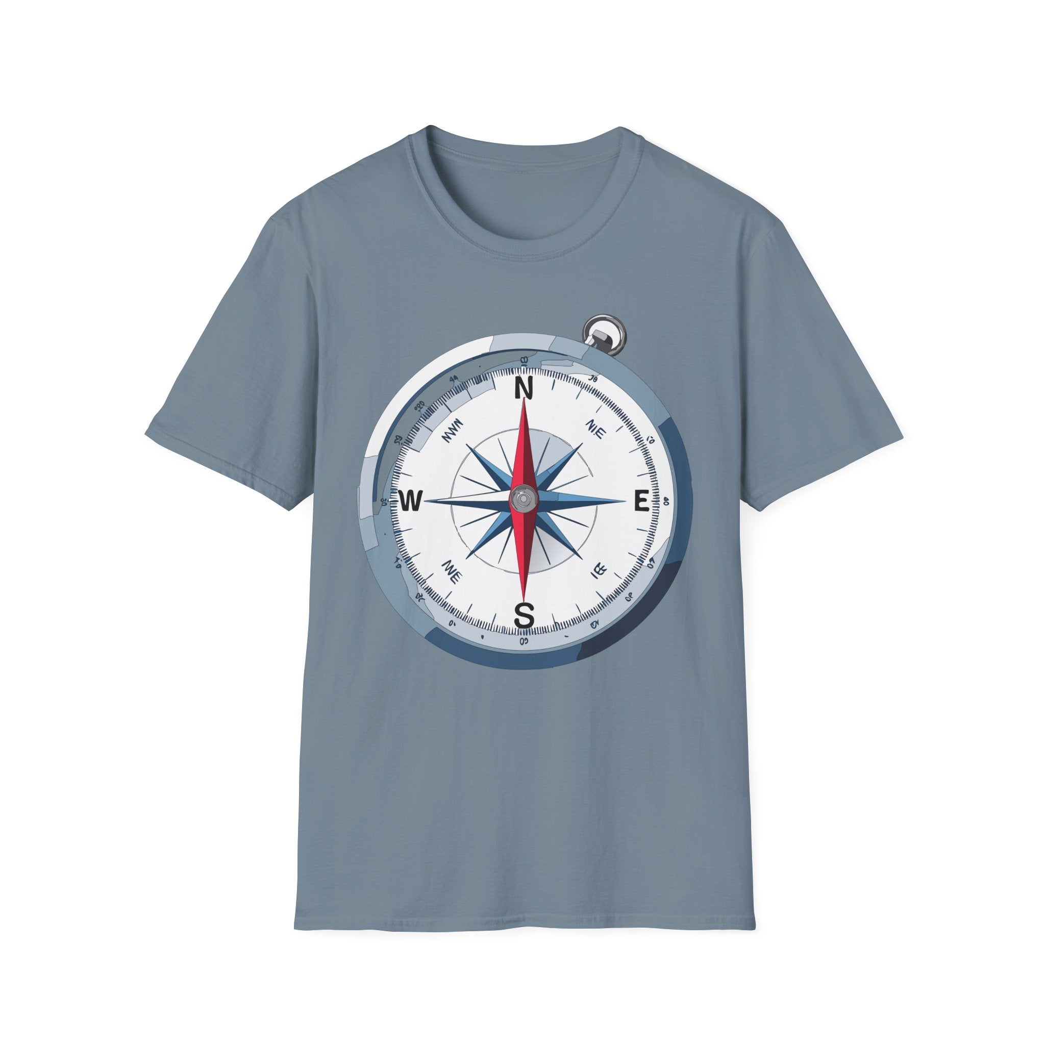 Compass T Shirt, Compass Shirt, Shirt with Compass, Navigator Shirt ...
