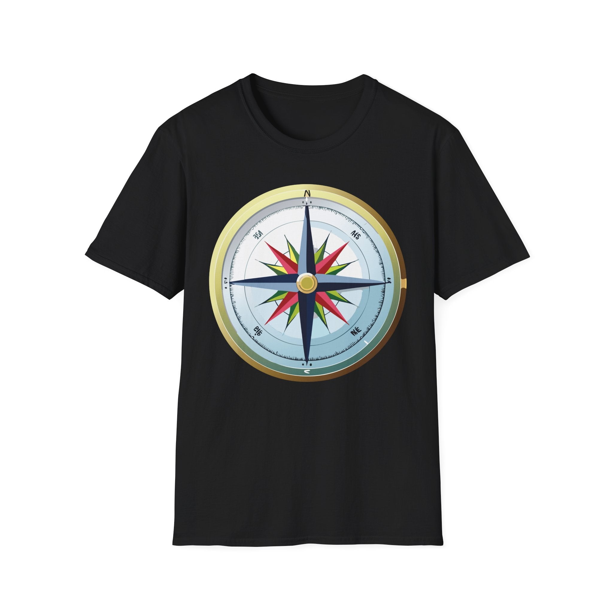 Compass T Shirt, Compass Shirt, Shirt with Compass, Navigator Shirt ...