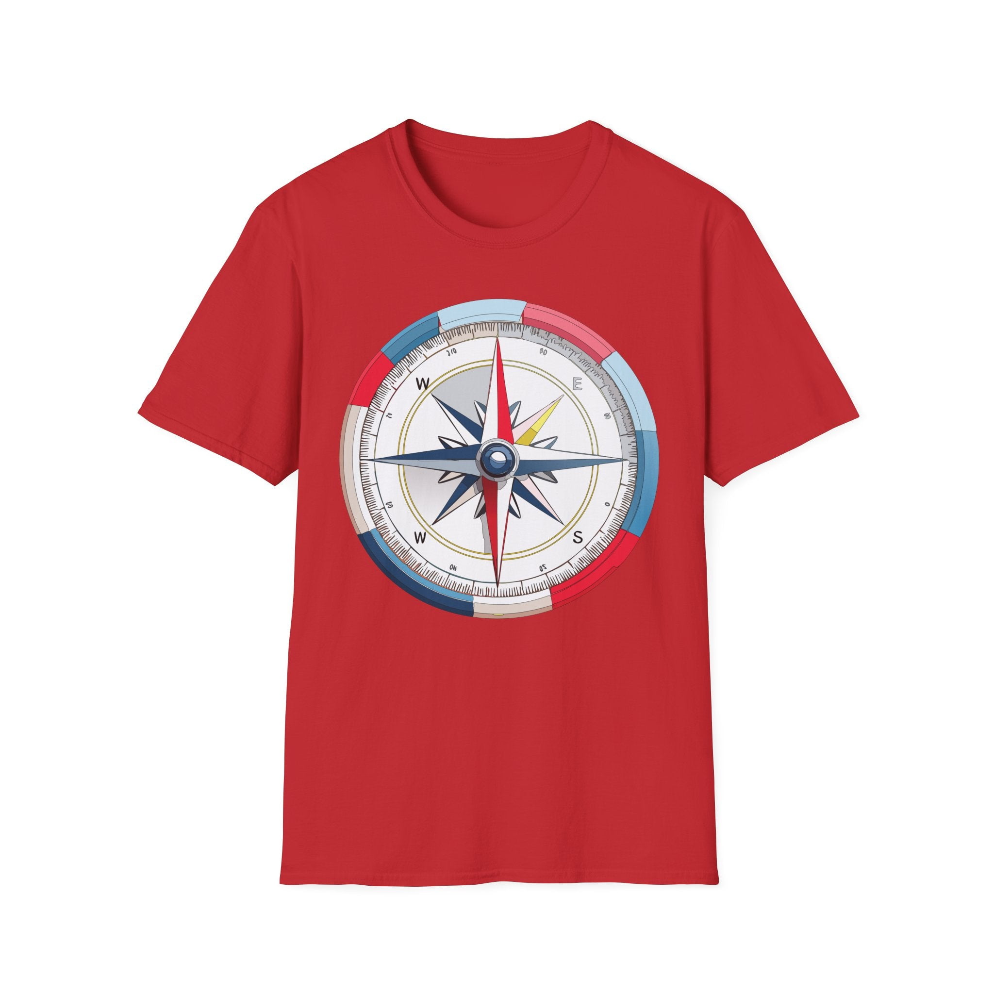 Compass T Shirt, Compass Shirt, Shirt with Compass, Navigator Shirt ...