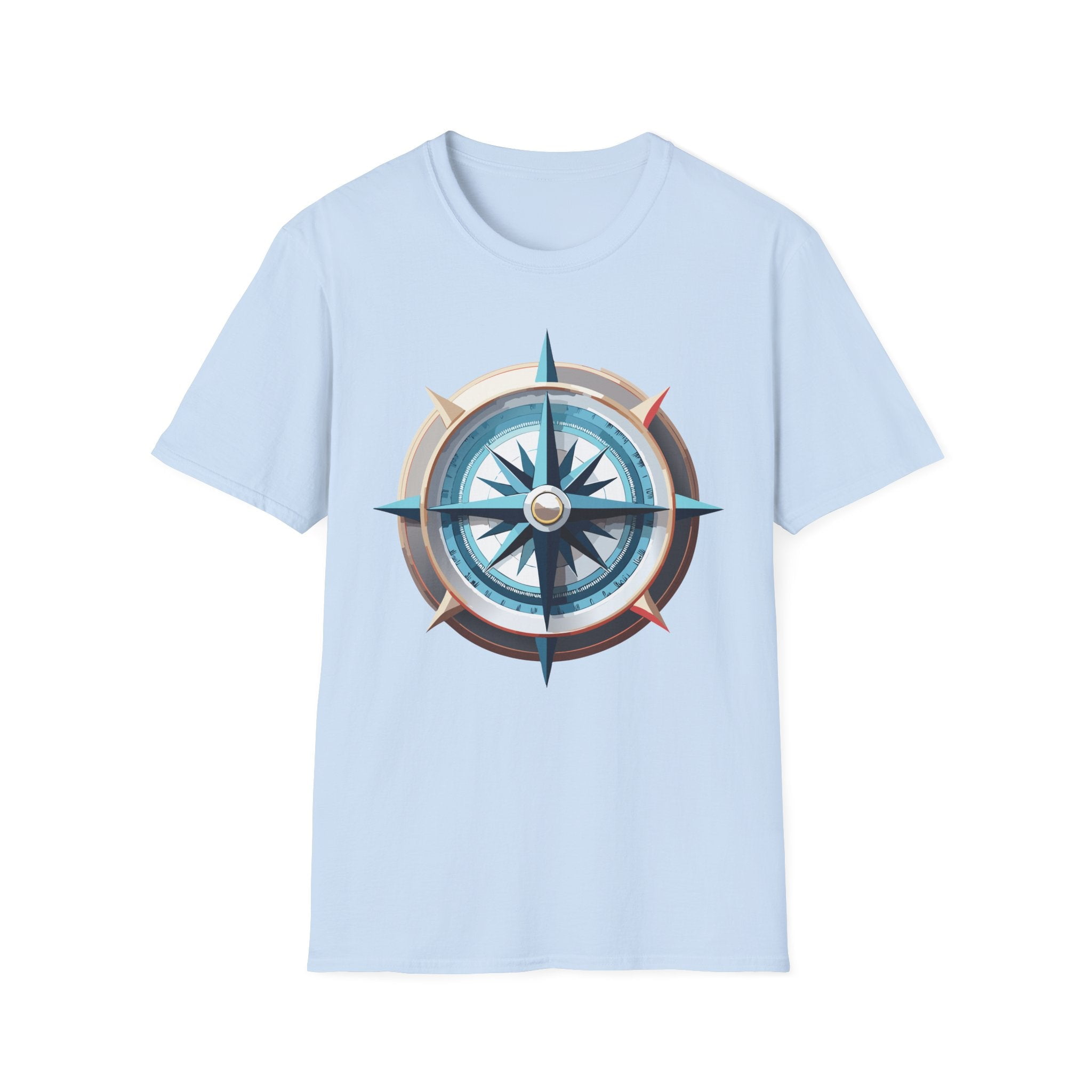 Compass T Shirt, Compass Shirt, Shirt with Compass, Navigator Shirt ...
