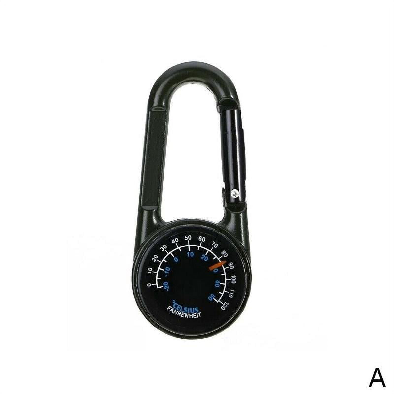 Compass Thermometer Outdoor Hiking Tactical Survival Carabiner Key V6T1 ...
