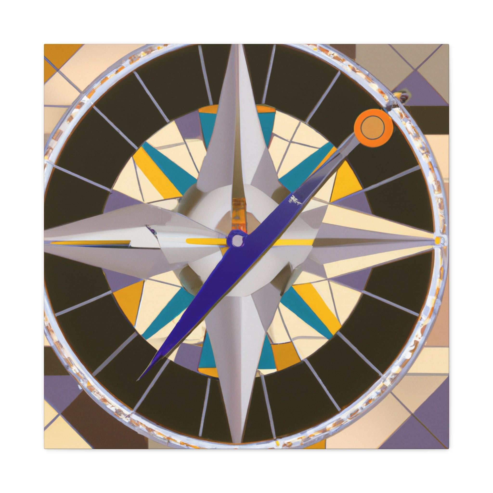 "Compass of Cosmos Glide" - Canvas - Walmart.com