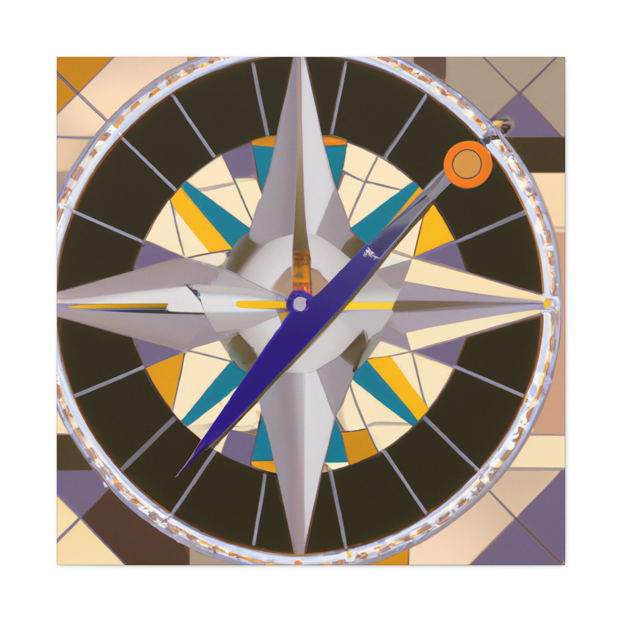 "Compass of Cosmos Glide" - Canvas - Walmart.com