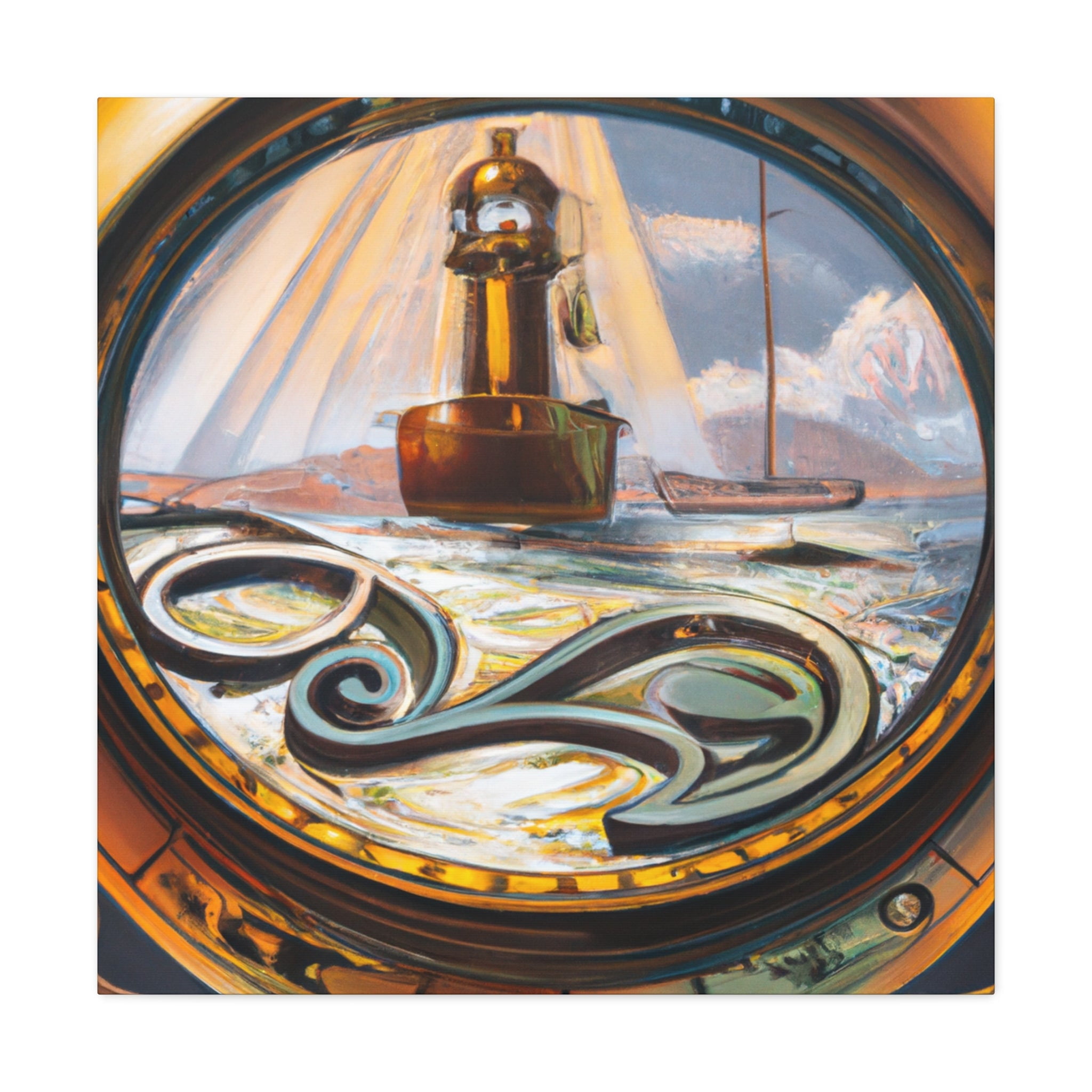 "Compass of Fortune” - Canvas - Walmart.com