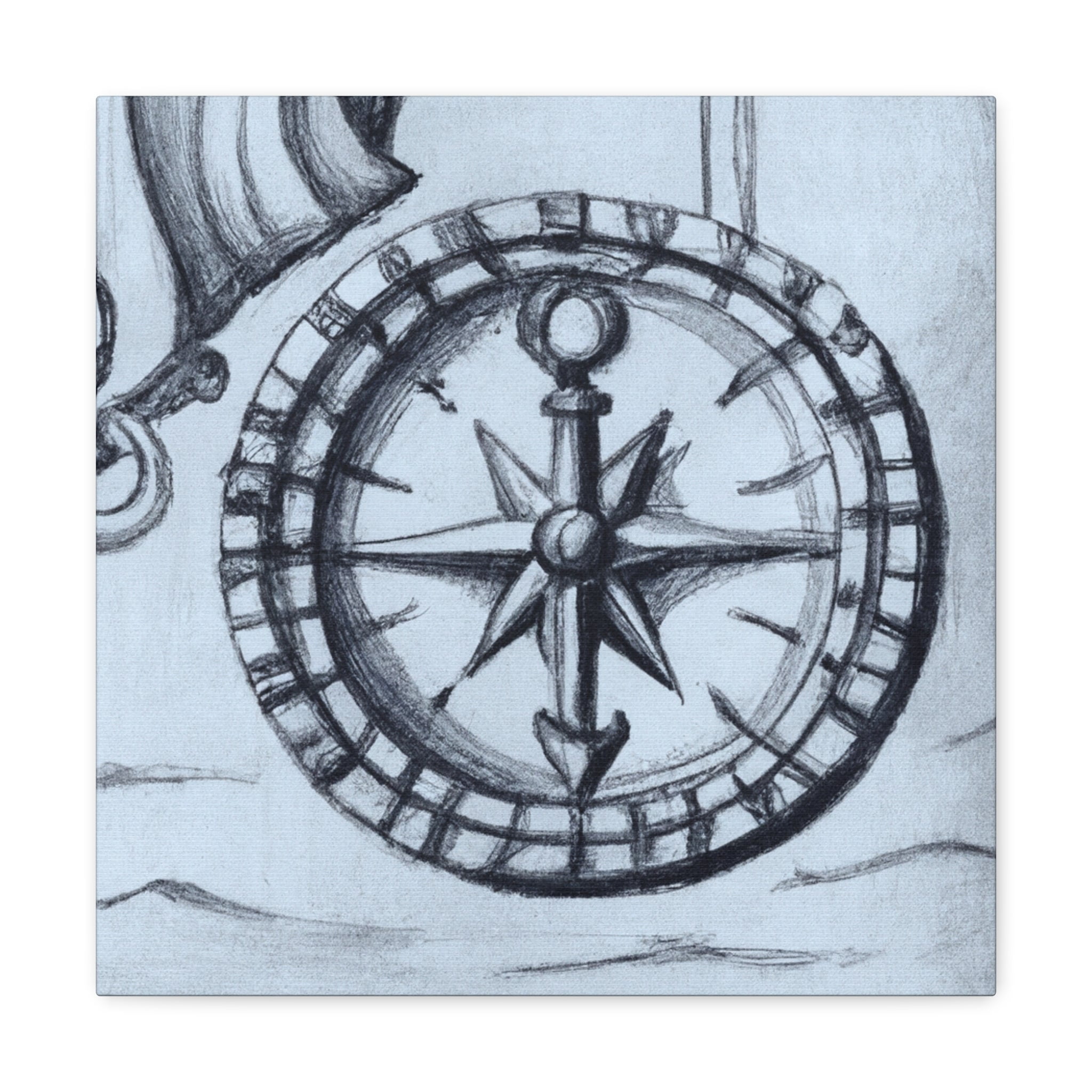Compass of Knowledge. - Canvas - Walmart.com