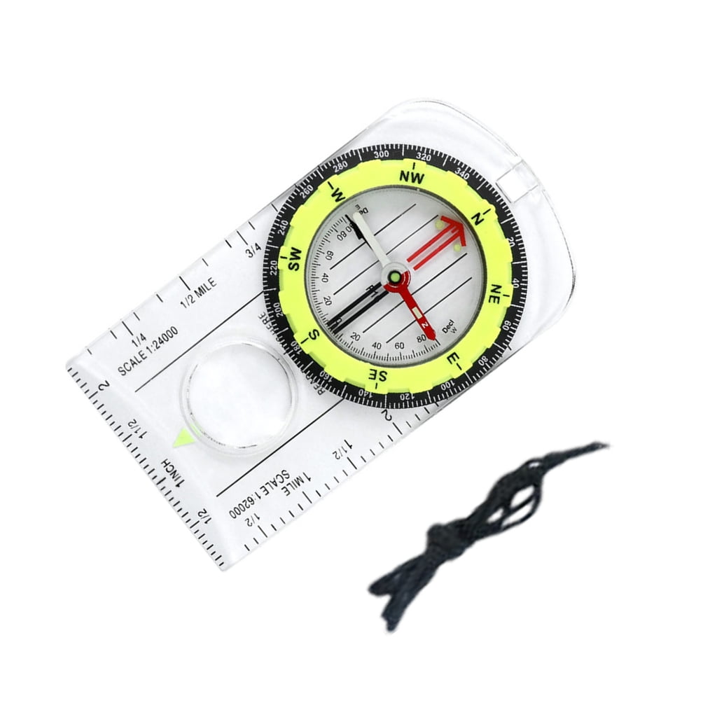 Compasses for Backpacking Camping, Navigation Baseplate Map Compasses ...