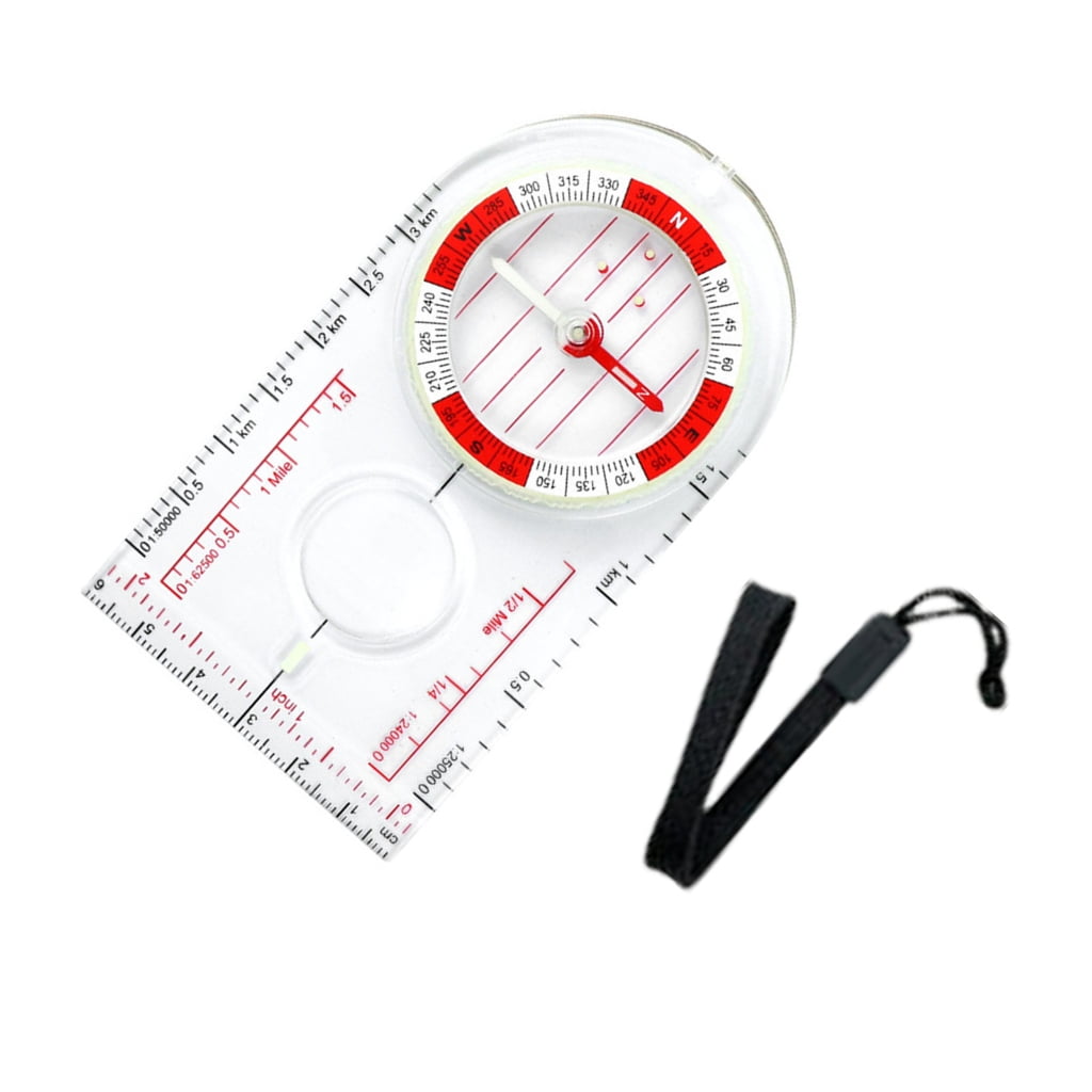 Compasses for Backpacking Camping, Navigation Baseplate Map Compasses ...