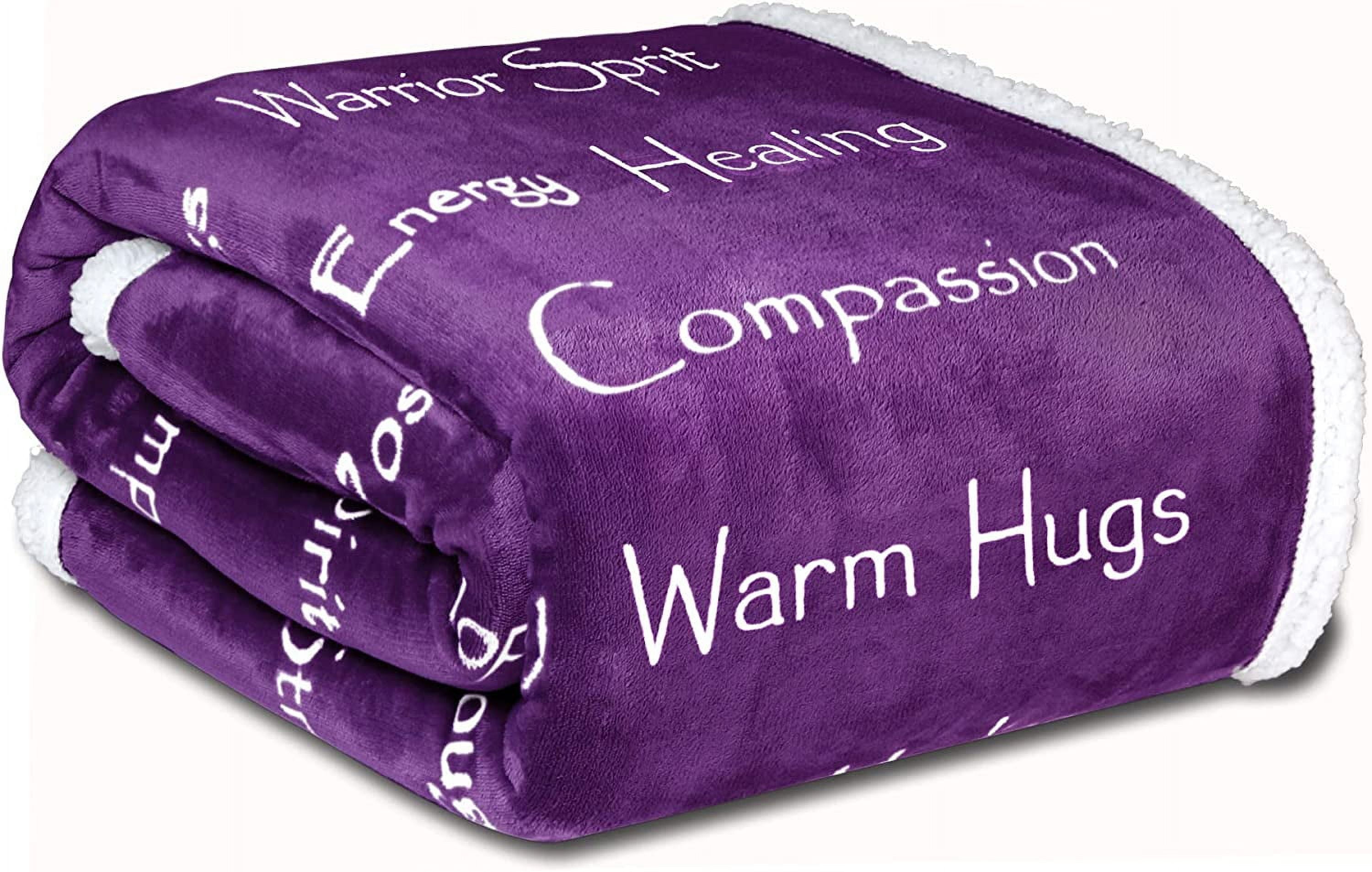 - Compassion Blanket (Brand)- Strength Courage Super Soft Warm F33Hugs ...