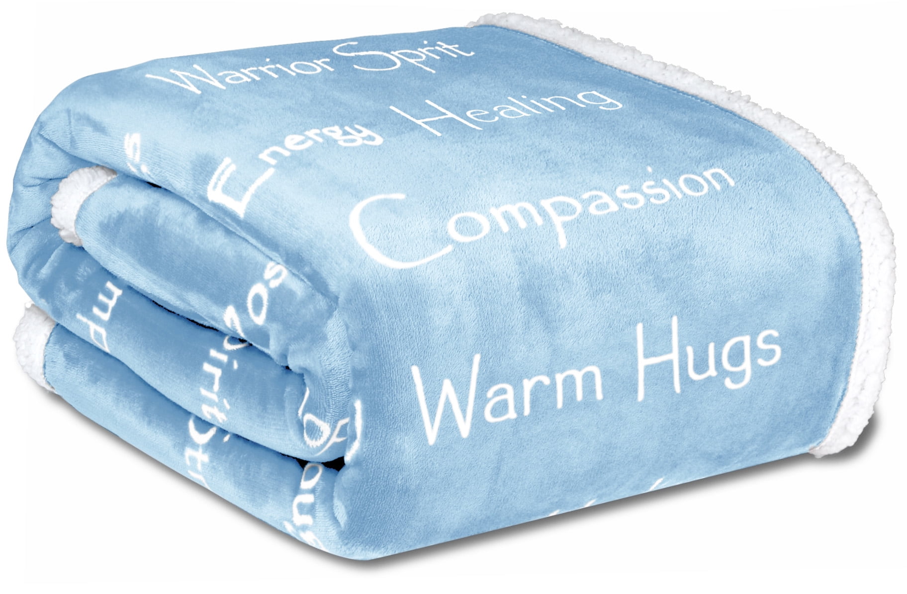 Compassion Blanket - Strength Courage Super Soft Warm Hugs, Get Well ...