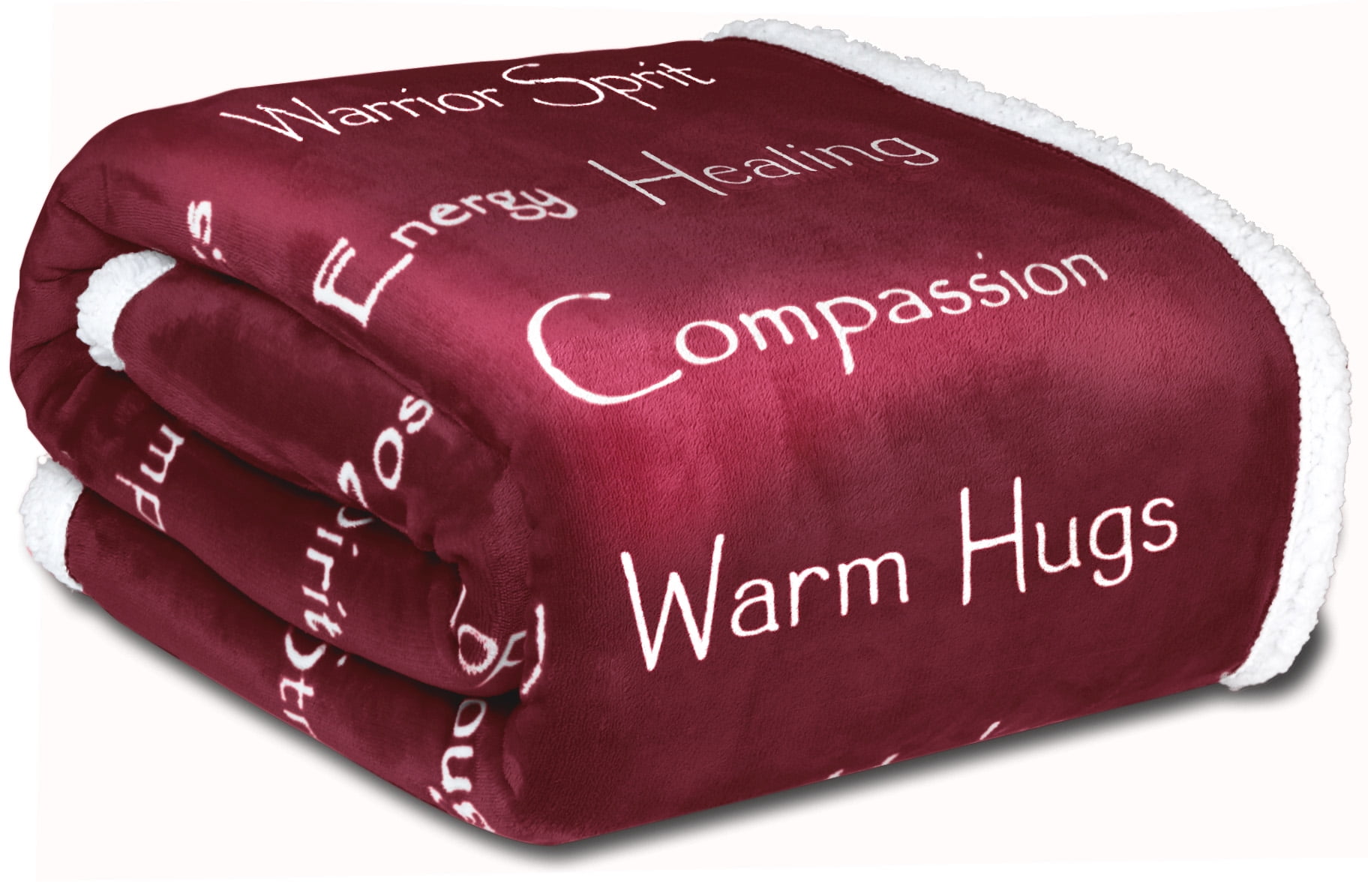 Compassion Blanket - Strength Courage Super Soft Warm Hugs, Get Well ...