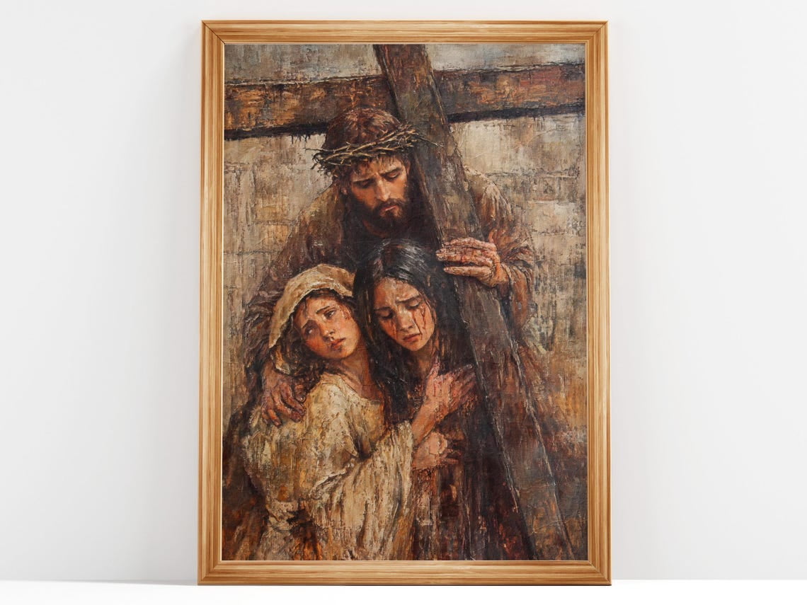 The Compassion Of Christ Art Print - Christian Wall Art, Passion Of ...