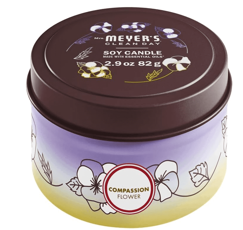 Compassion Flower Tin Candle - Walmart.com