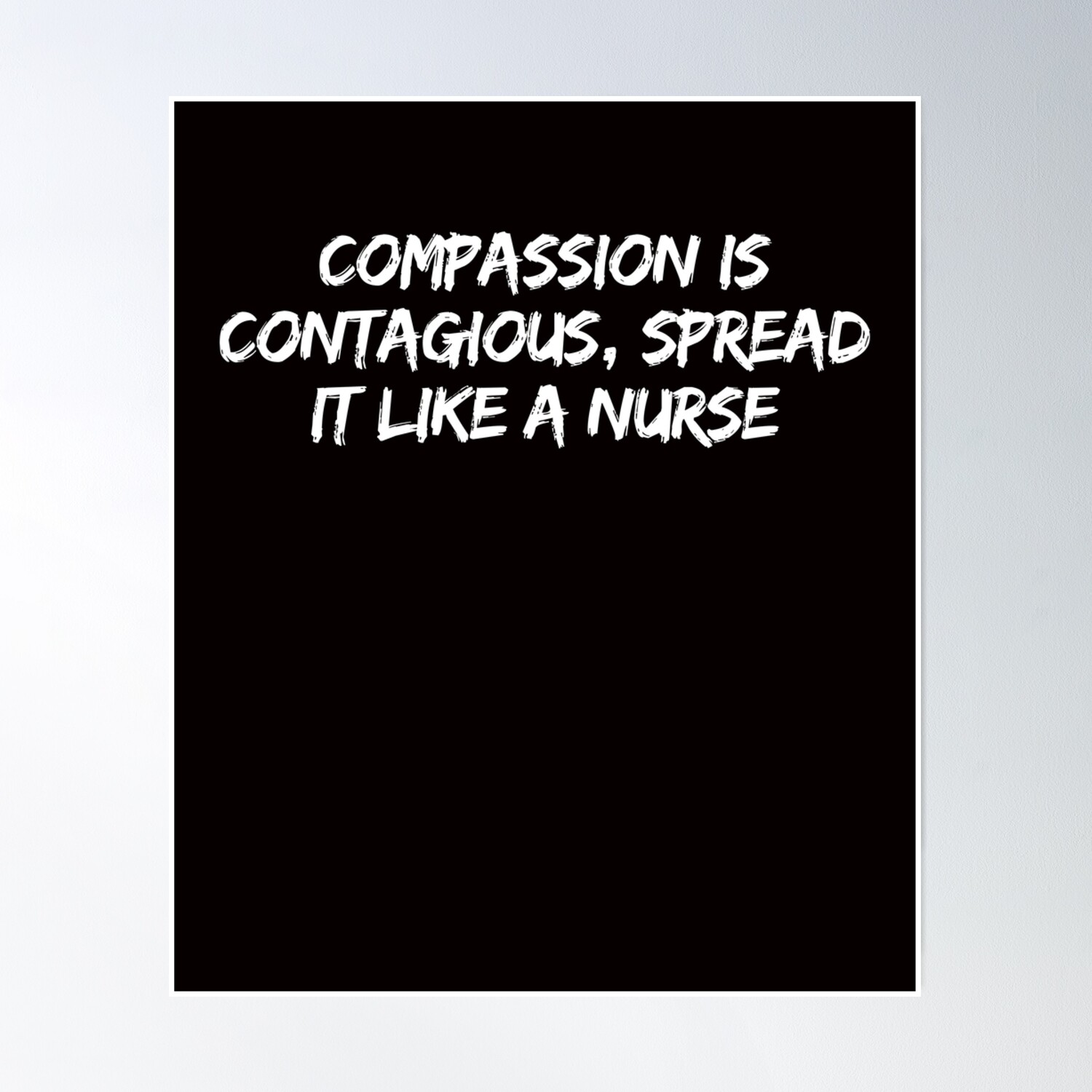 Compassion Is My Superpower Poster Wall Art, Modern Wall Decor, 8x12 ...