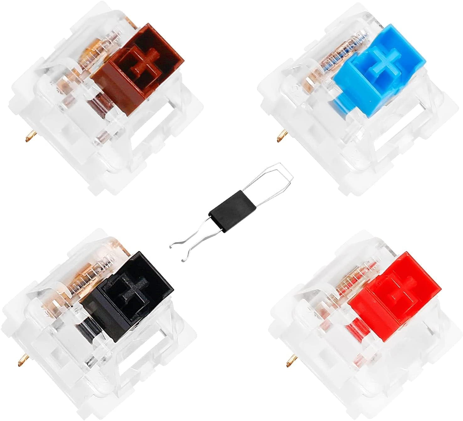Compatibility: OUTEMU Dustproof Keyboard Switch Series are 3-pin custom ...