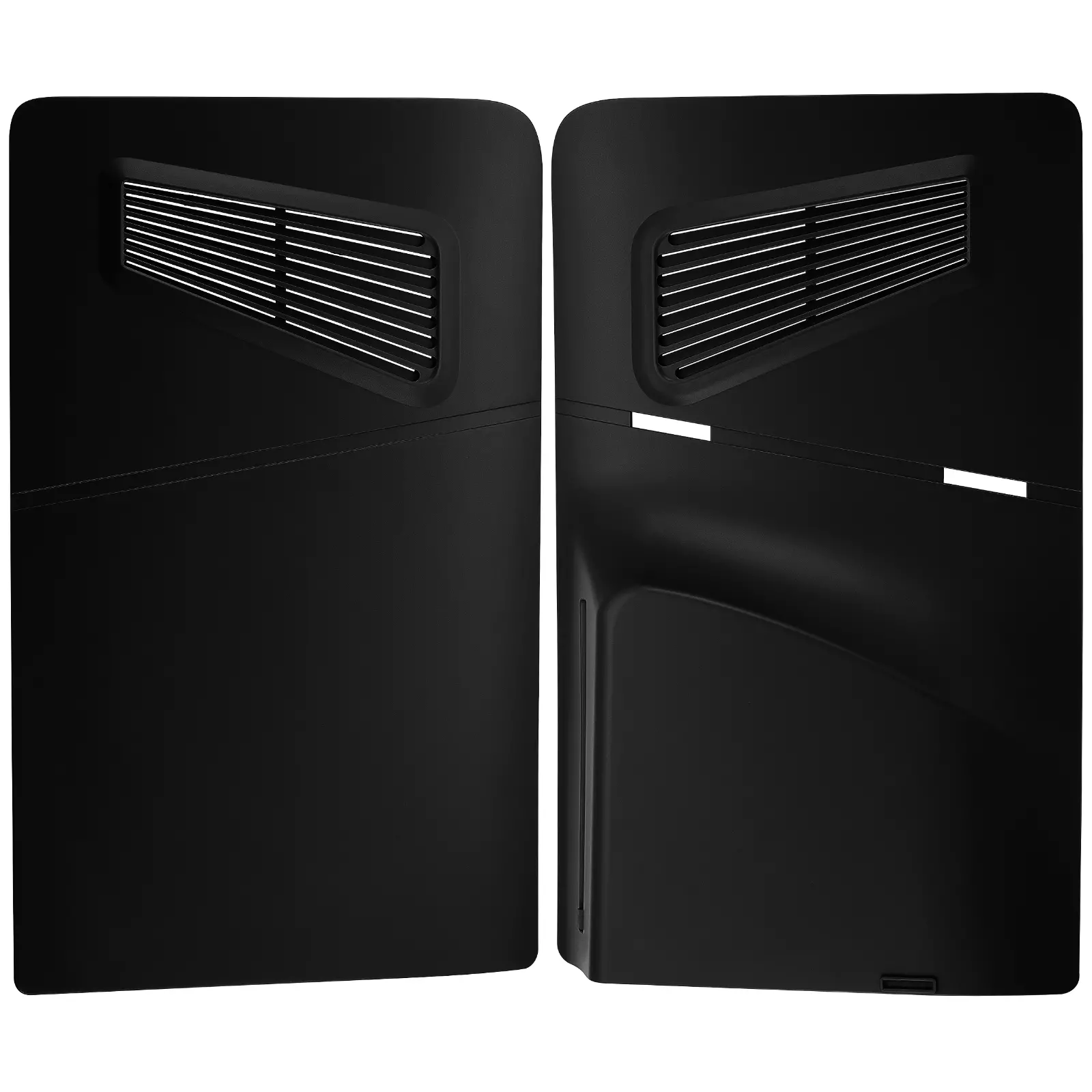 Compatible 2 Piece Console Shell Set (Black) - PlayStation 5 Slim PS5 ...