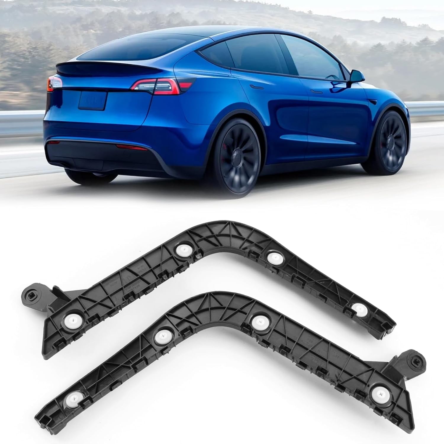 Compatible with 2020-2024 Tesla Model Y Rear Bumper Bracket 1494043-00 ...