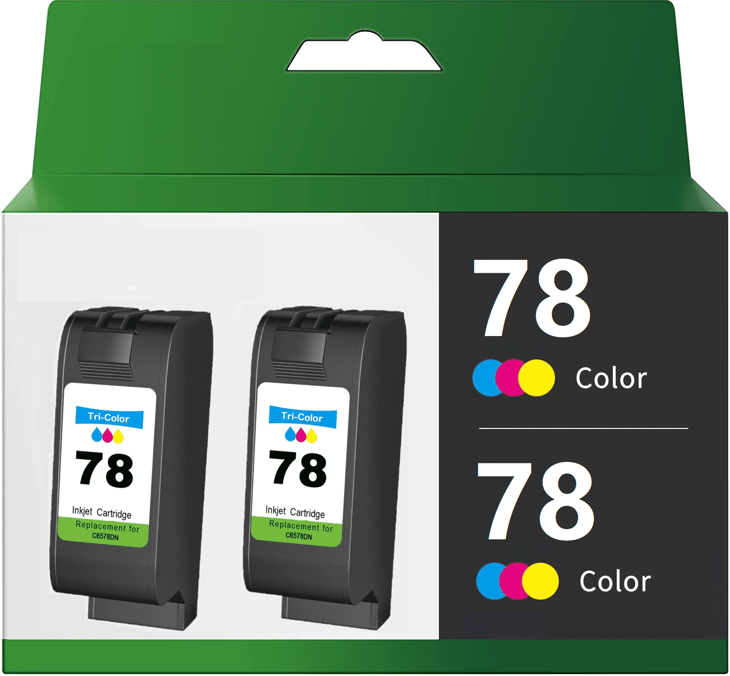 HP 78 Color Ink Cartridge C6578AN/DN for PhotoSmart 1000, 1100, Deskjet ...