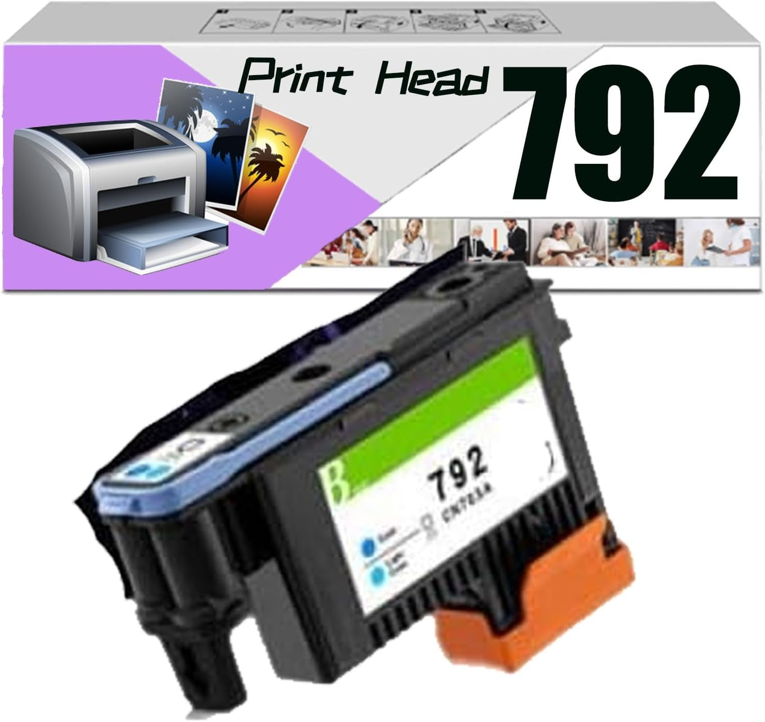 Compatible 792 CN702A CN703A CN704A Print Head Printhead, Work for HP ...