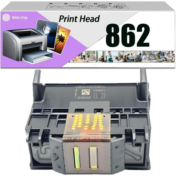 Compatible 862 Print Head Printhead, Work for HP B110A B109A B210A ...