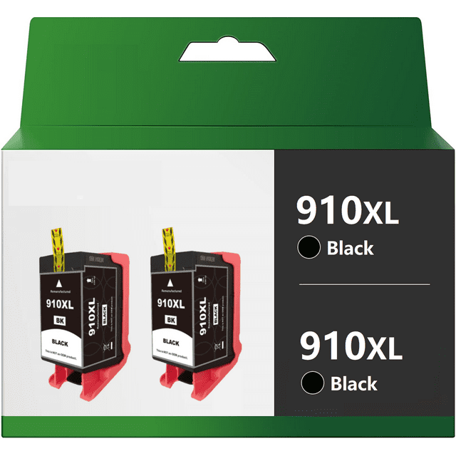 Compatible 910XL 910 XL Black High Yield Ink Cartridge Replacement for ...