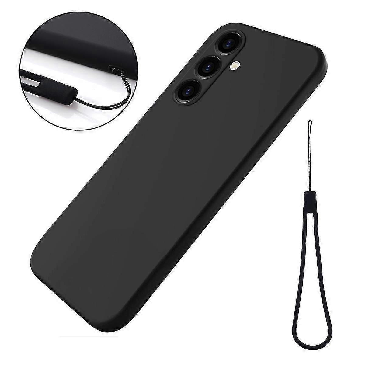 Compatible A05s 4G Case Liquid Silicone+Soft Lining Cell Phone Cover ...