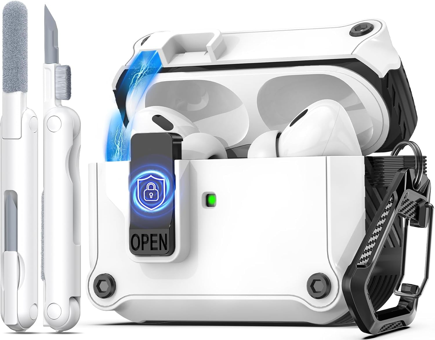 Compatible with AirPods Pro 2nd Generation 2023(USB-C),2022(Lightning ...