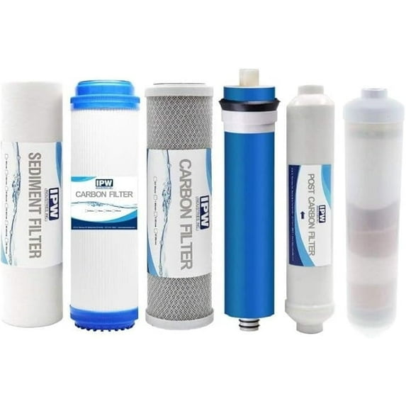 Compatible Ameritek Alkaline RO System Replacement Water Filter Kit ...