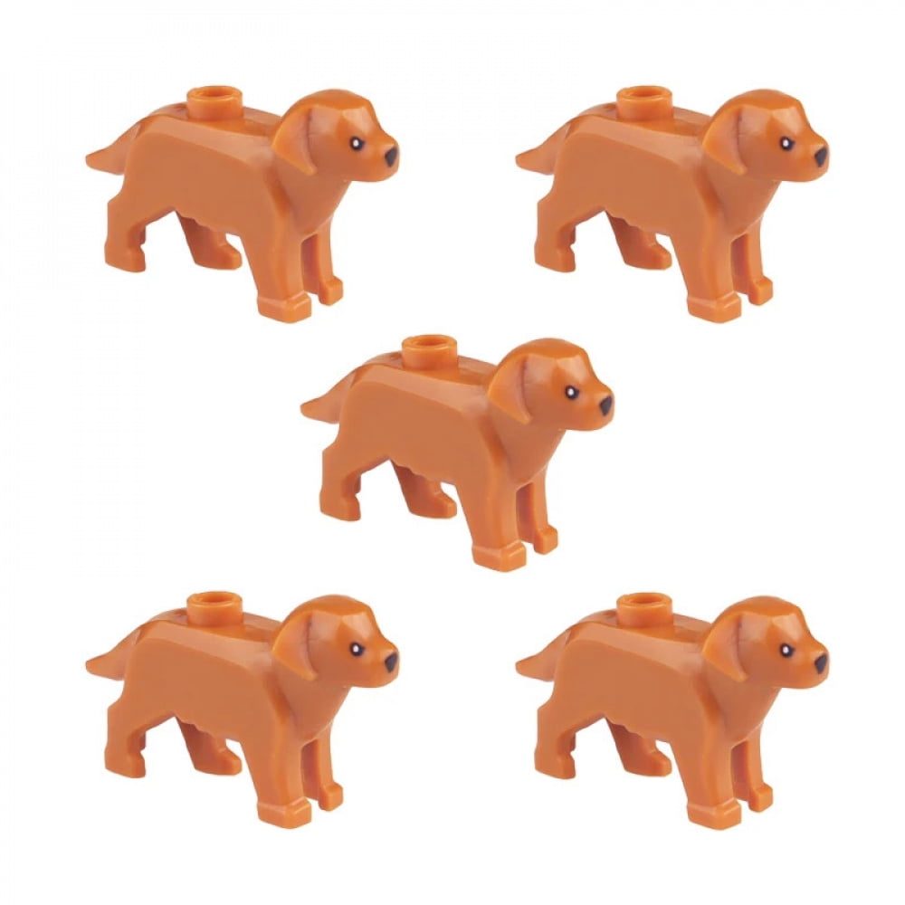 Compatible Animals Building Blocks for Children MOC golden hair Police ...