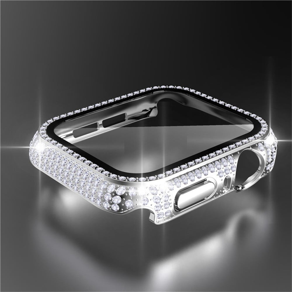 Compatible with Apple Watch Case 45mm 41mm with Screen Protector, Bling ...