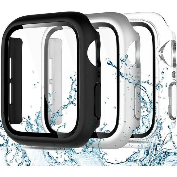 Compatible with Apple Watch Screen Protector 44mm iWatch Case SE Series ...