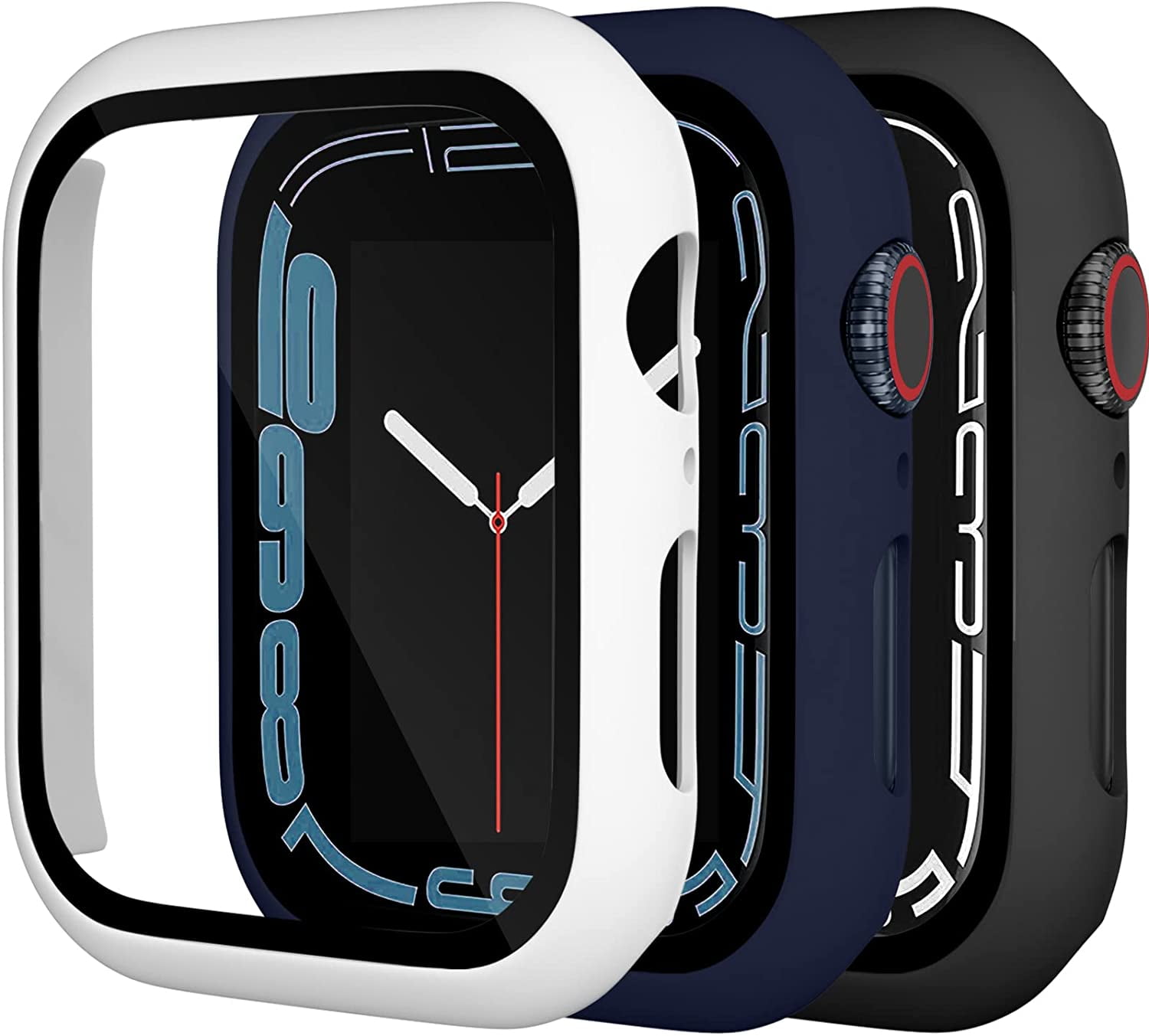 Compatible with Apple Watch Screen Protector 45mm Series 7/8 iWatch ...