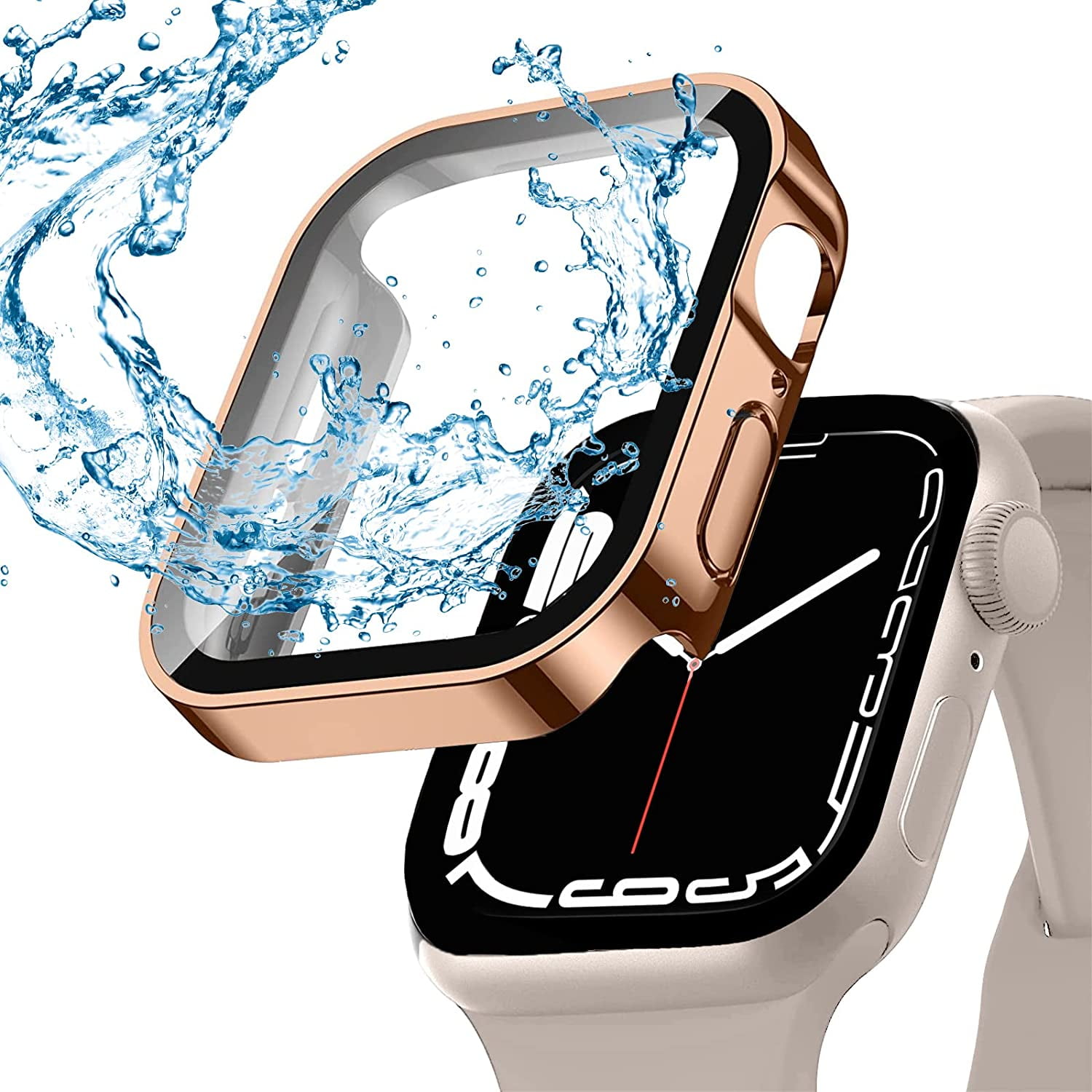 Compatible for Apple Watch Series 7/8 Case, Apple Watch Series 7/8 ...