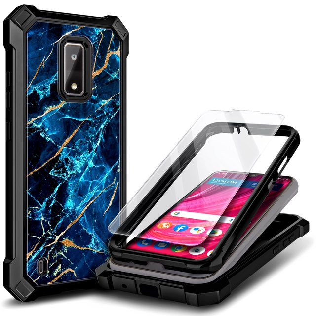 BLU View 4/2 Smartphone Case, Nagebee Full-Body Shockproof Rugged ...