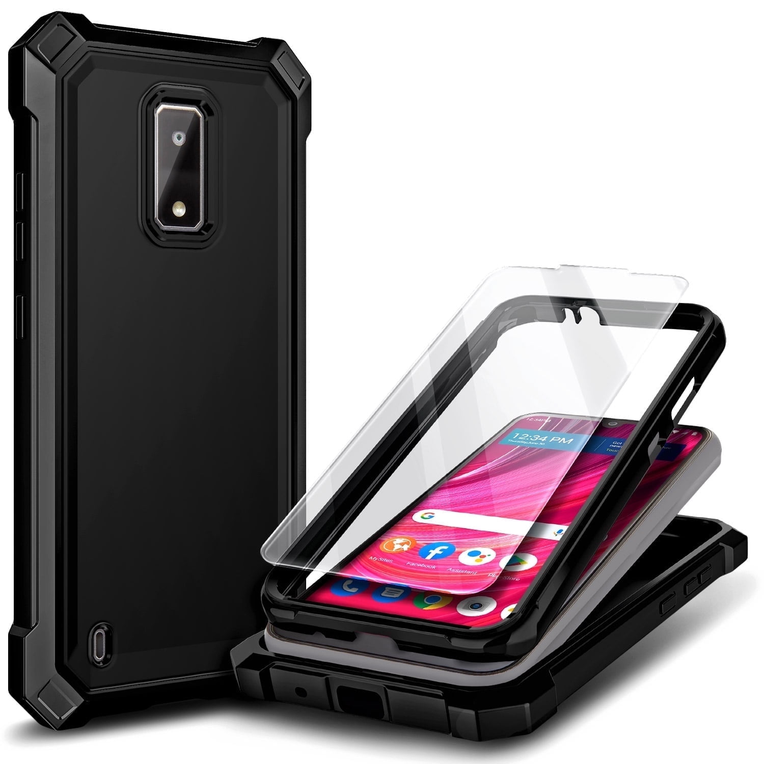 Nagebee Full-Body Protective Phone Cover Compatible for BLU View 4/2 ...