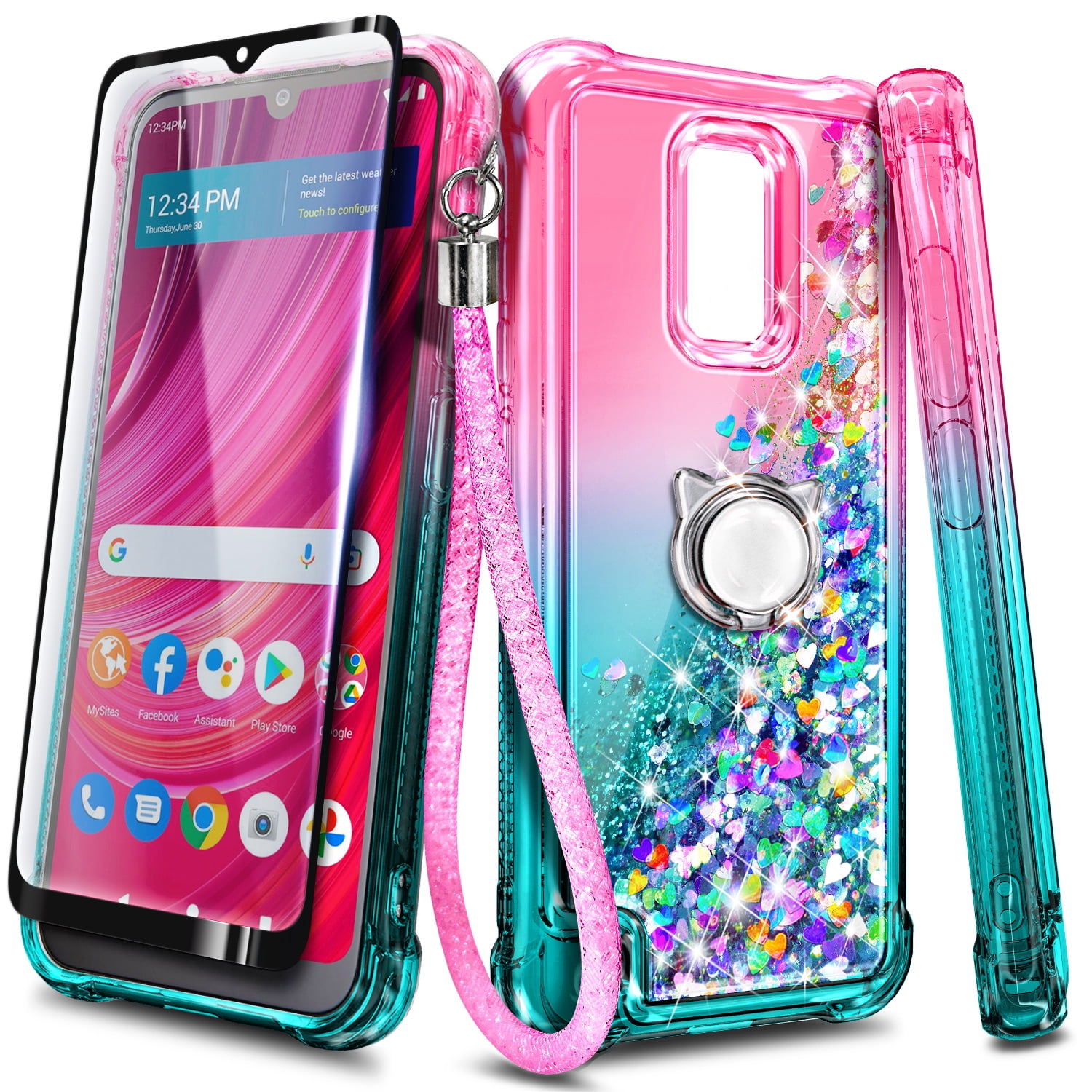 Compatible with BLU View 4 Case (B135DL) / View 2 (2023, 6.09 inch ...