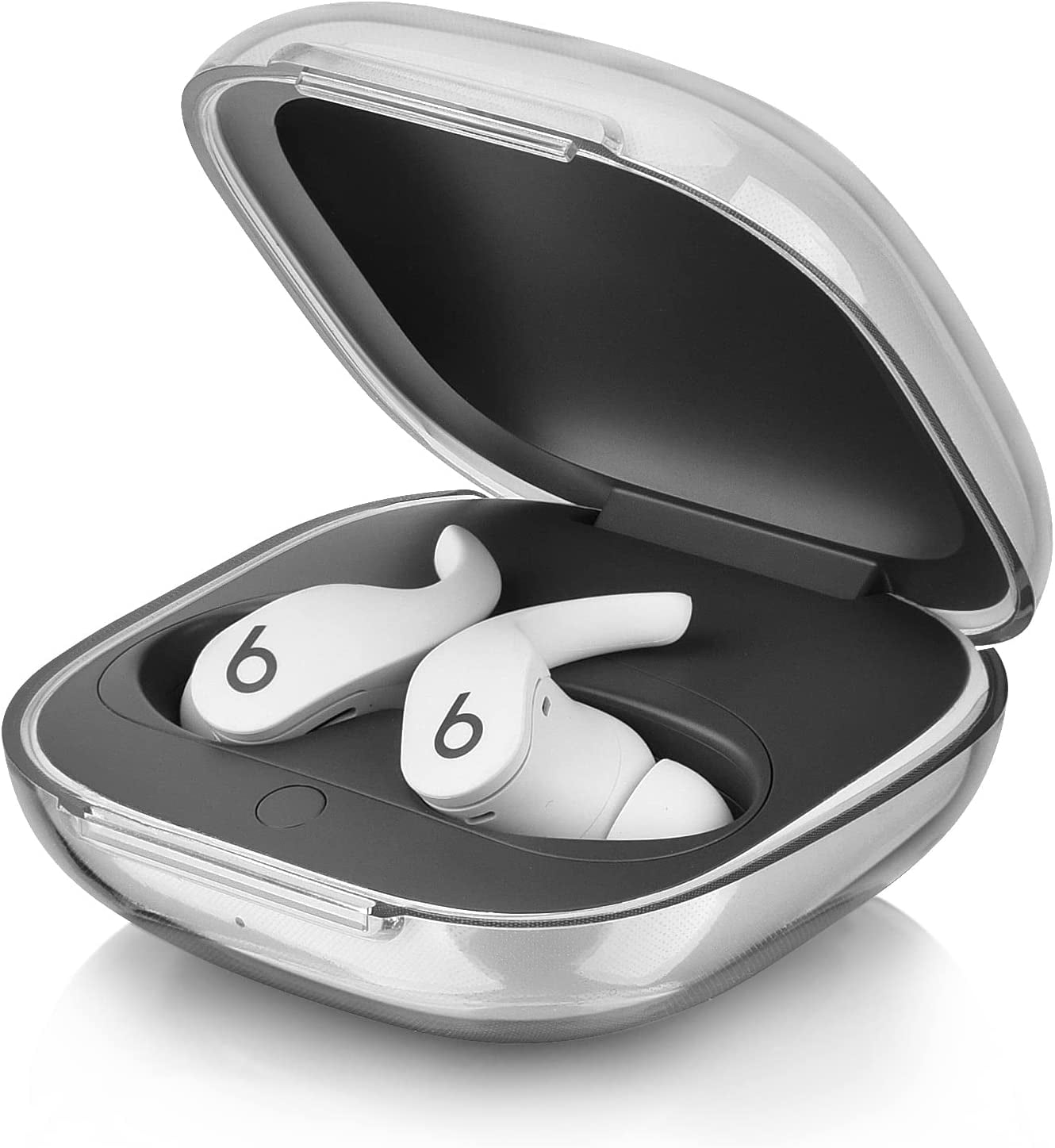 Compatible with Beats Fit Pro Case Cover, Soft Clear TPU Transparent ...