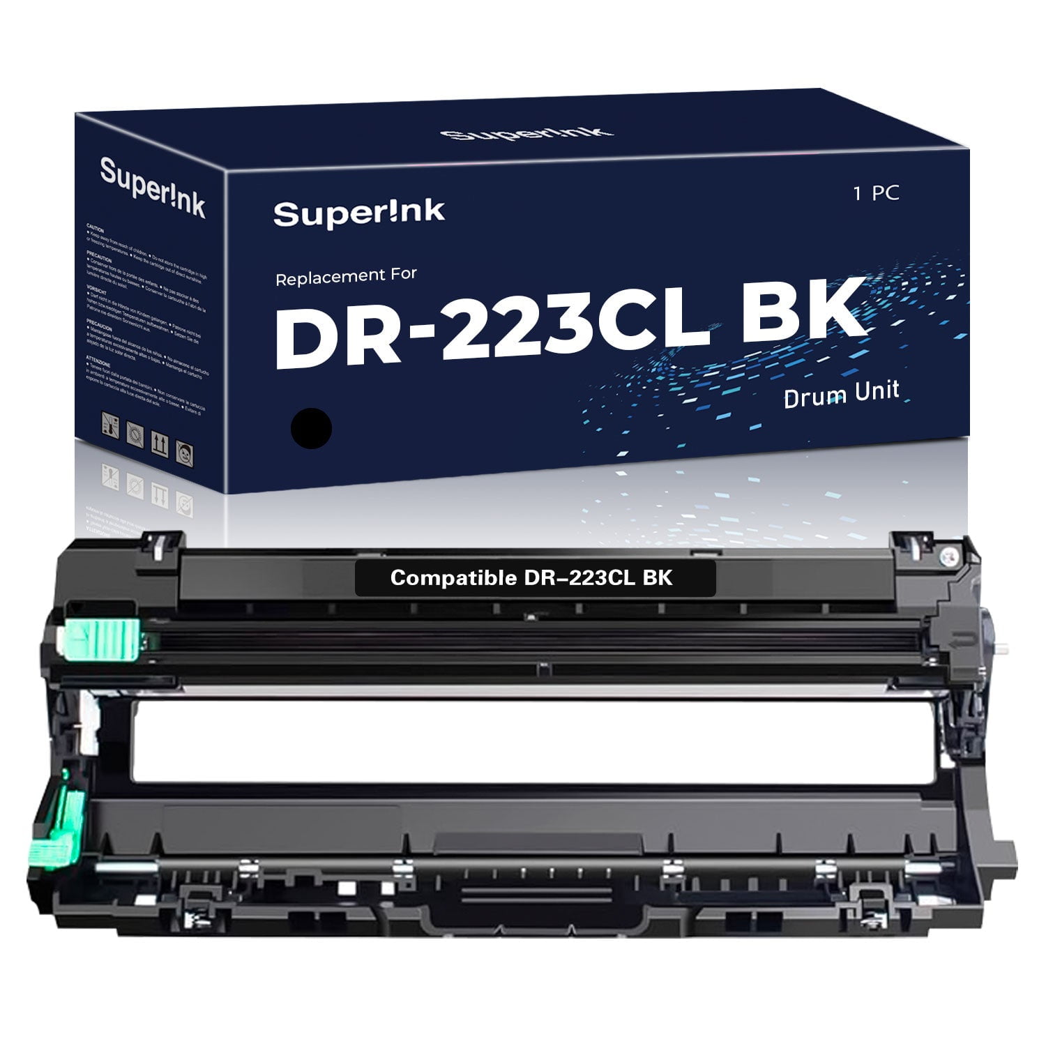 Compatible Brother DR-223CL Black Drum Unit by Superink - Walmart.com