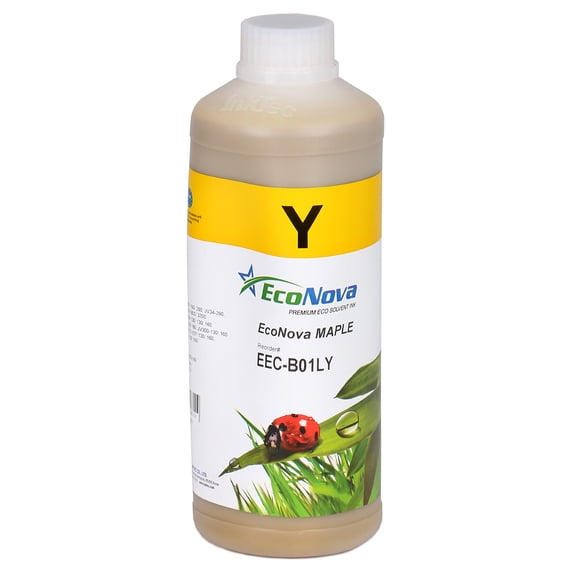 Compatible Bulk Eco Solvent Ink for Mimaki SS21, Yellow - Walmart.com