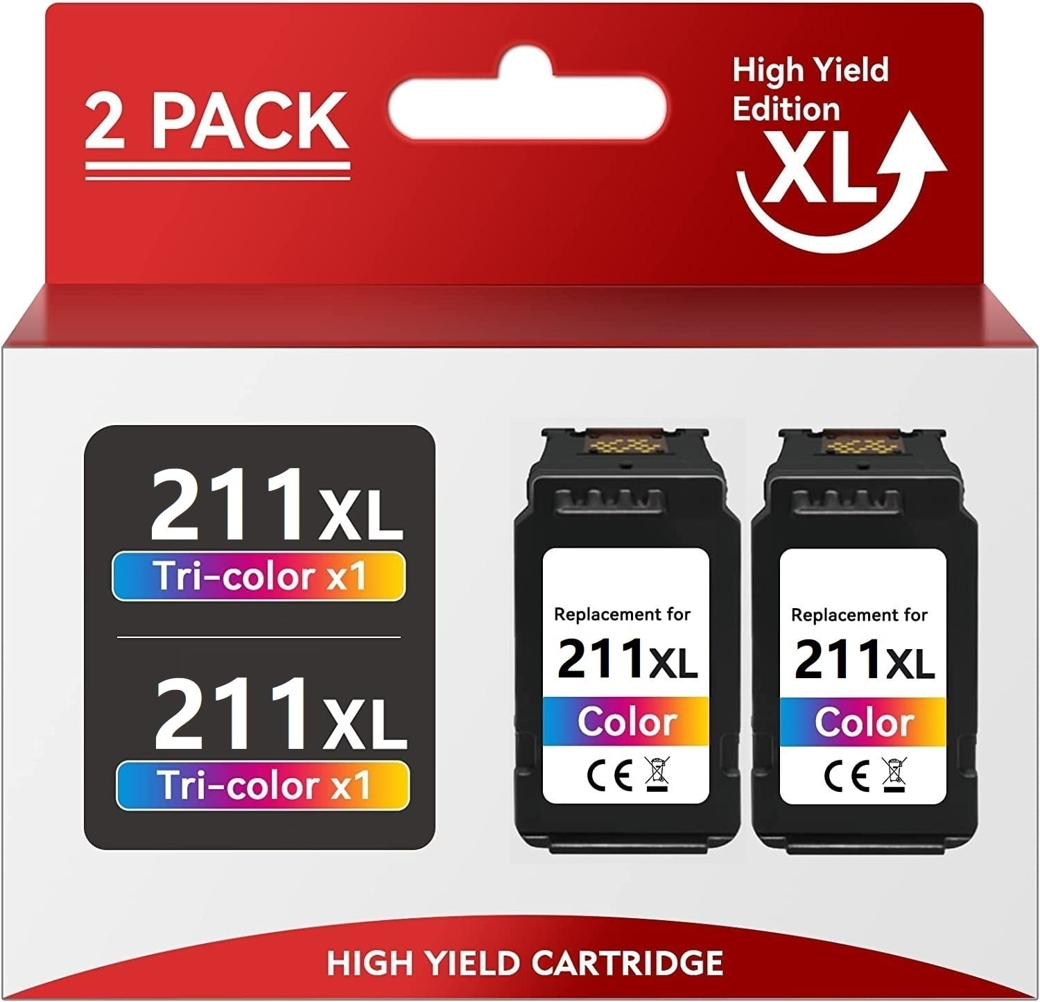 Canon CL-211XL High Yield Ink Cartridge for PIXMA MX340, iP2700, MP230 ...